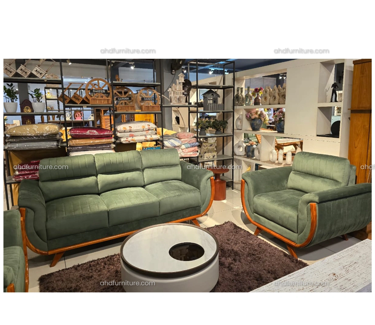 Echo Fabric Sofa Set 3+1+1 Seater