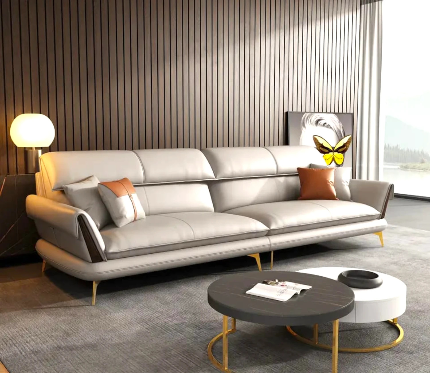 Richard Fabric Sofa Set